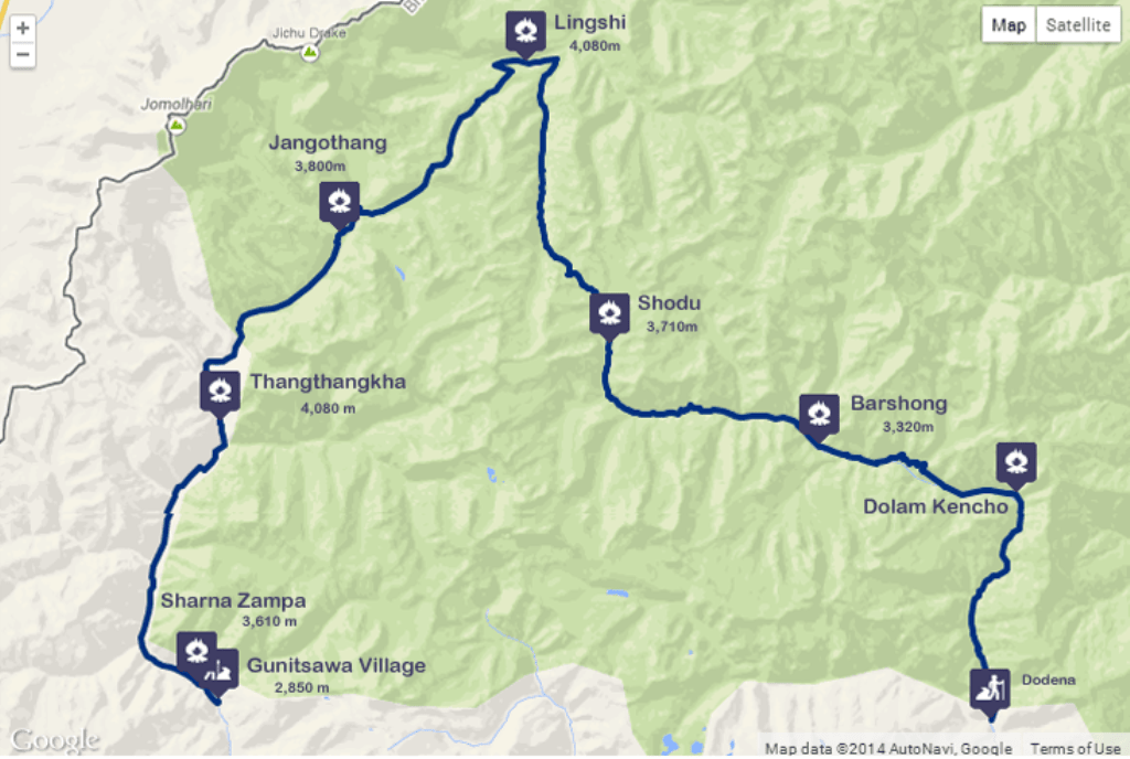 jomolhari-trek-min - AV Tours Blog